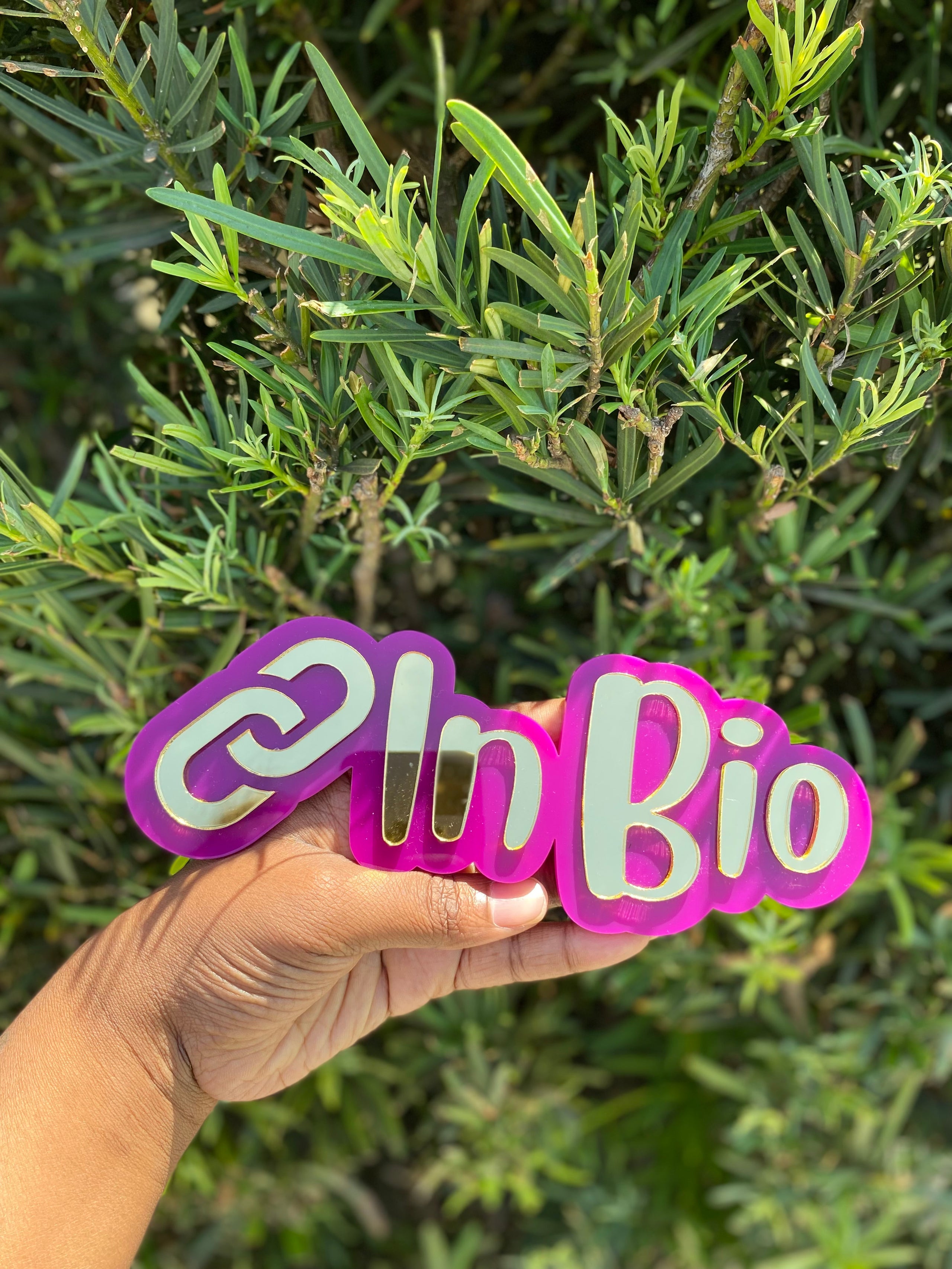 Link In Bio Display Sign | Mrs. B's Creations