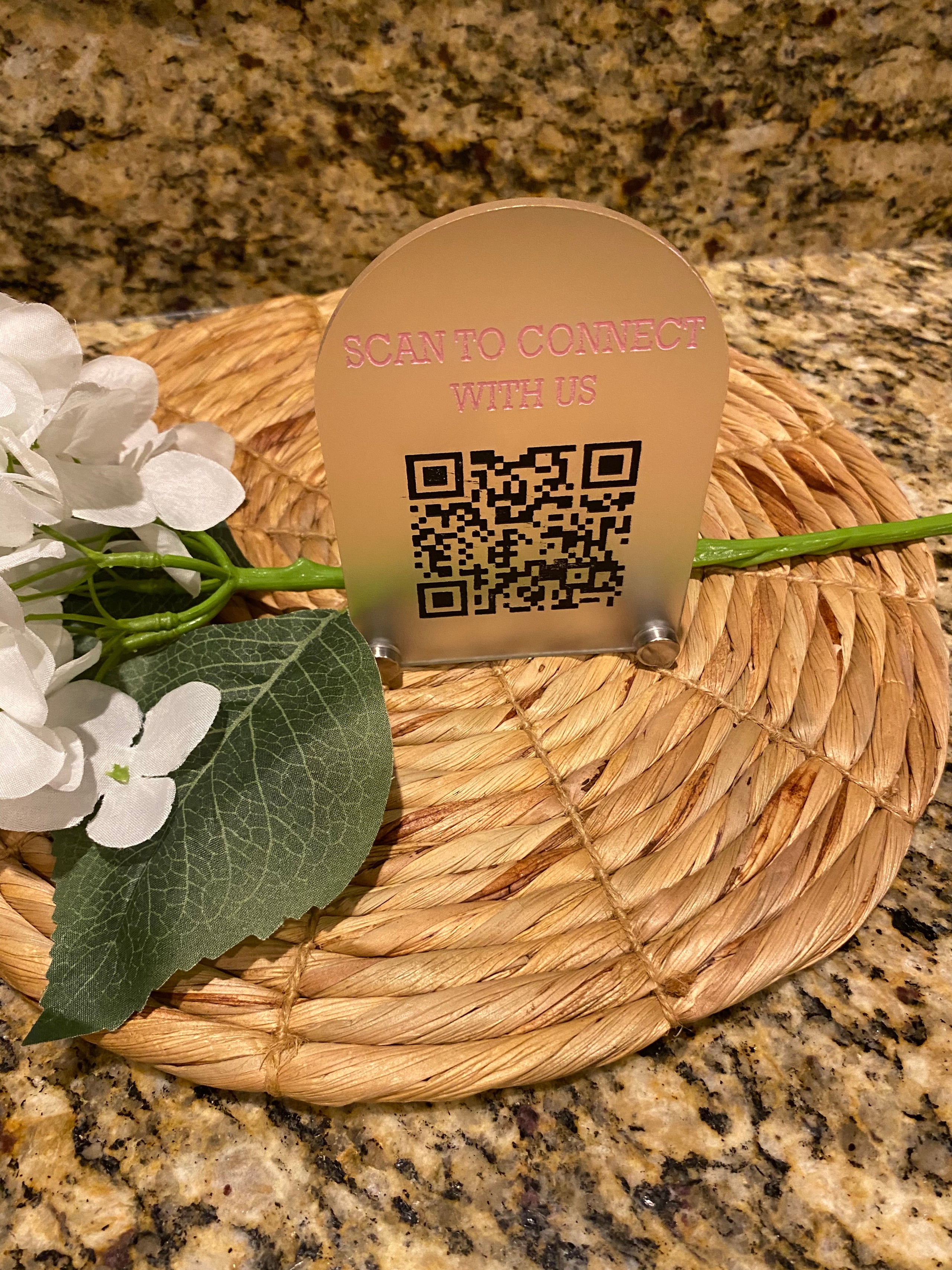 Mini QR Code Stand | Mrs. B's Creations